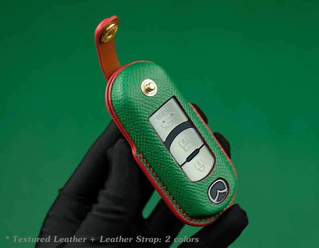 Custom Leather Mazda Key Fob Case | Personalized Mazda Series Fobs Case ...