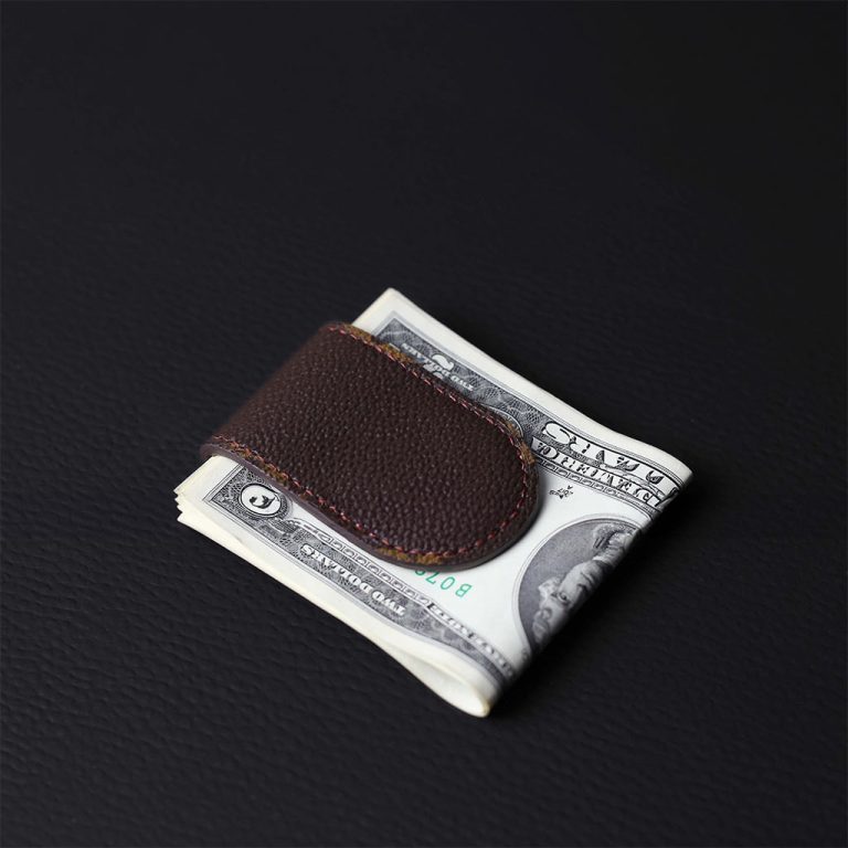 Custom Leather Money Clip | Personalized Money Clip Wallet | Leather Swift