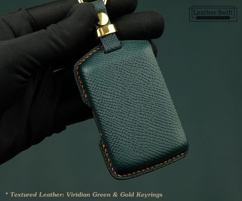 Customizable Leather Key Fob Case Cover for Volvo | Personalized Volvo ...