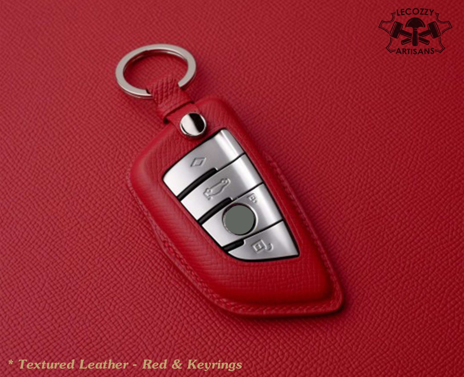 BMW Series Leather Key Fob Case | Fit for BMW X3 X4 X5 X6 X7 | Leather ...