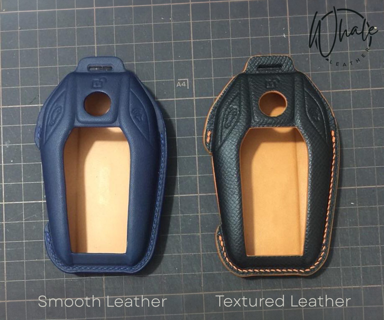 2024-2025 Volvo EX30 Remote Key Shell | Leather Key Fob Cover | Leather ...