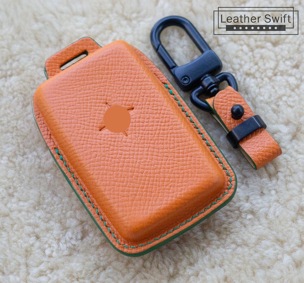 Leather Case Cover for Polestar 4 Key | Custom Leather Keychain for ...